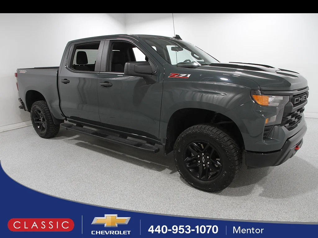 Certified Pre-Owned 2025 Chevrolet Silverado 1500 Custom Trail Boss ...