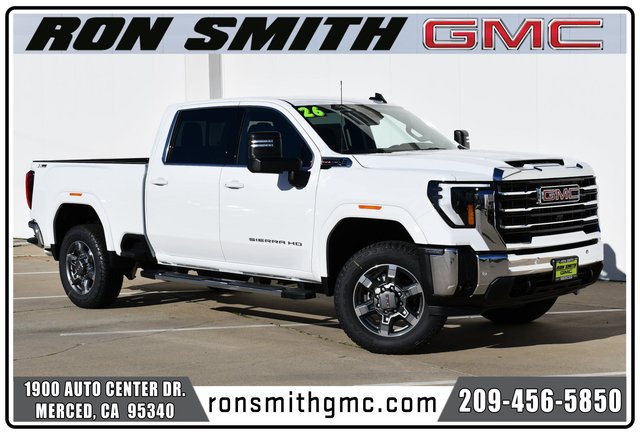 New 2026 GMC Sierra 2500 HD SLE Crew Cab in Merced #60829 | Ron Smith GMC