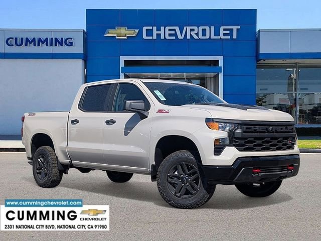 New 2026 Chevrolet Silverado 1500 Custom Trail Boss Crew Cab in ...