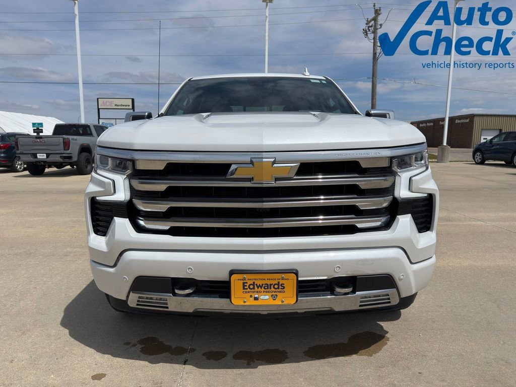 Pre-Owned 2025 Chevrolet Silverado 1500 High Country Crew Cab in Storm ...
