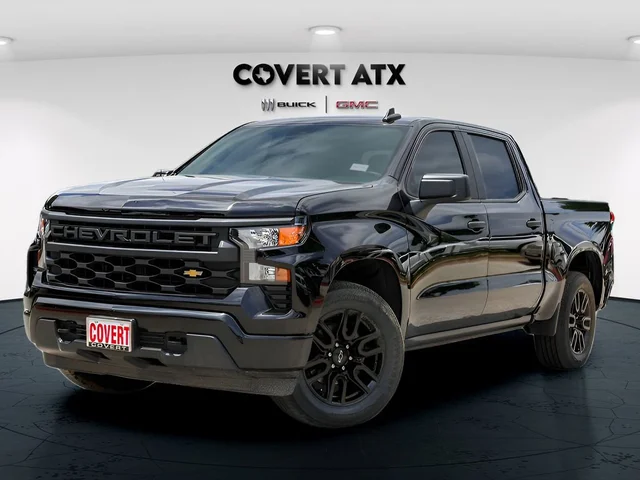 Pre-Owned 2023 Chevrolet Silverado 1500 Custom Crew Cab in Austin # ...