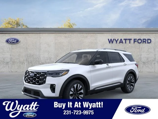New 2026 Ford Explorer Platinum™ 4D Sport Utility in Manistee #26043 ...
