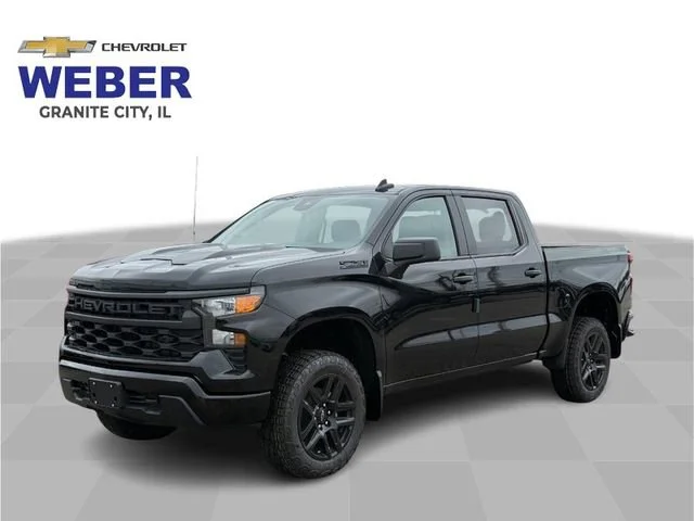 New 2026 Chevrolet Silverado 1500 Custom Trail Boss Crew Cab in Granite ...