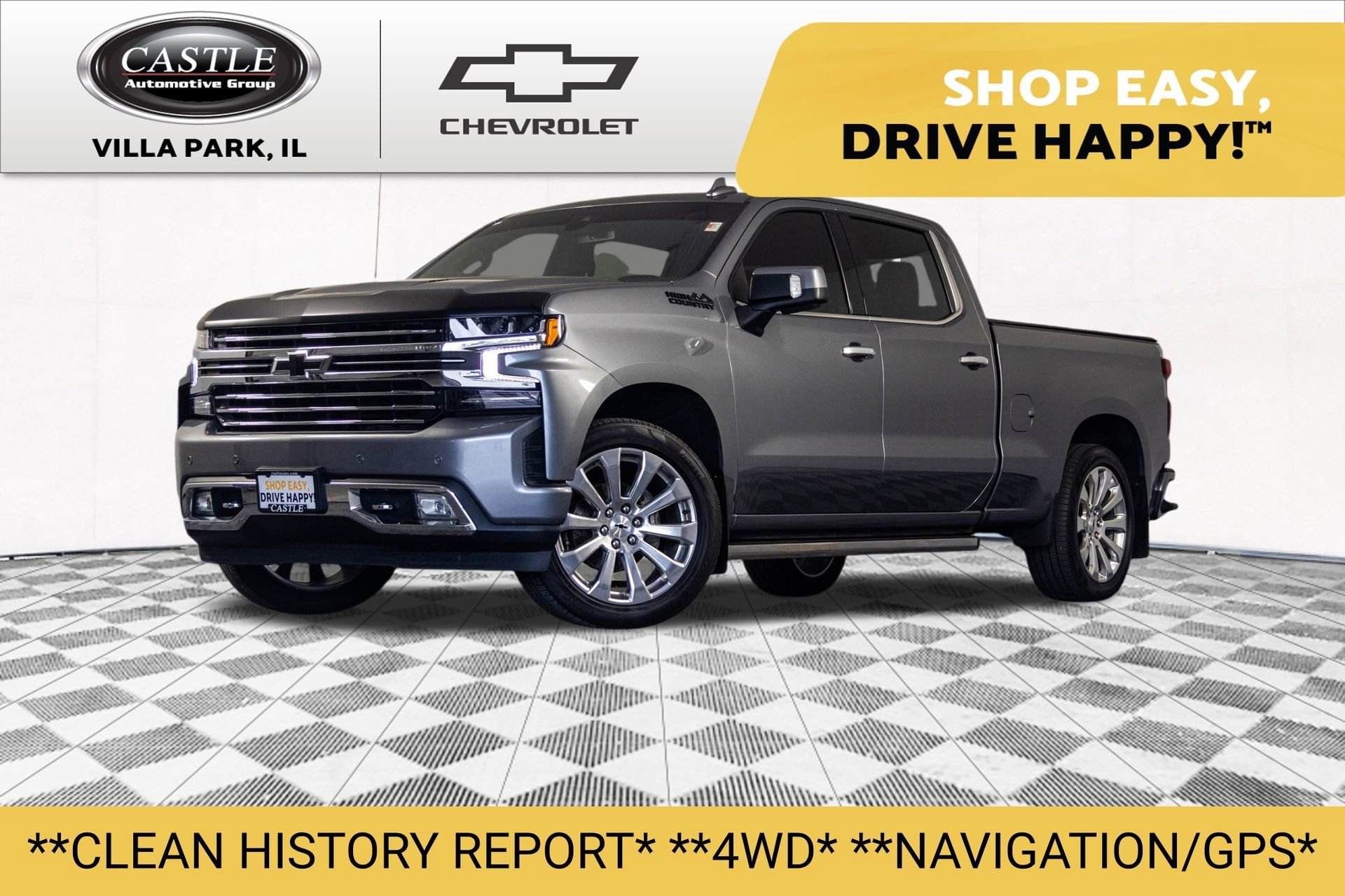 Pre-Owned 2021 Chevrolet Silverado 1500 High Country Crew Cab in Elk ...
