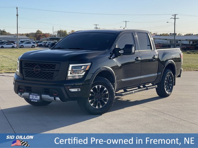 Certified Pre-Owned 2024 Nissan Titan PRO-4X Crew Cab in #2U27594 | Sid ...