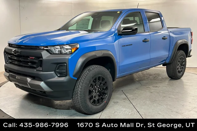 New 2026 Chevrolet Colorado Trail Boss Crew Cab in St. George #0616370 ...
