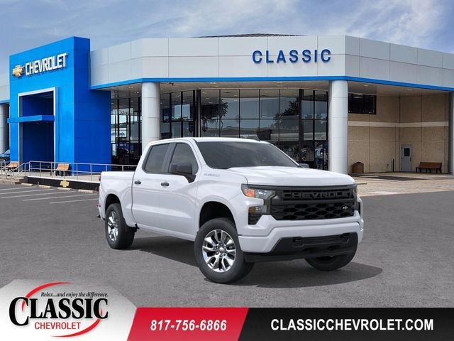 New 2026 Chevrolet Silverado 1500 Custom Crew Cab in Grapevine # ...