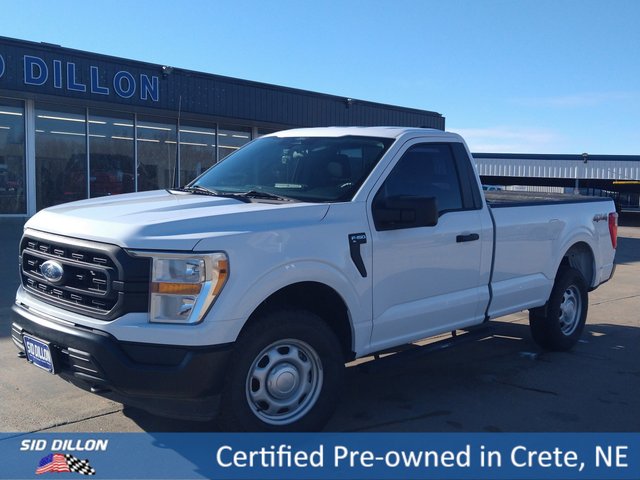 Certified Pre-Owned 2022 Ford F-150 XL Regular Cab in #8F5364A | Sid Dillon