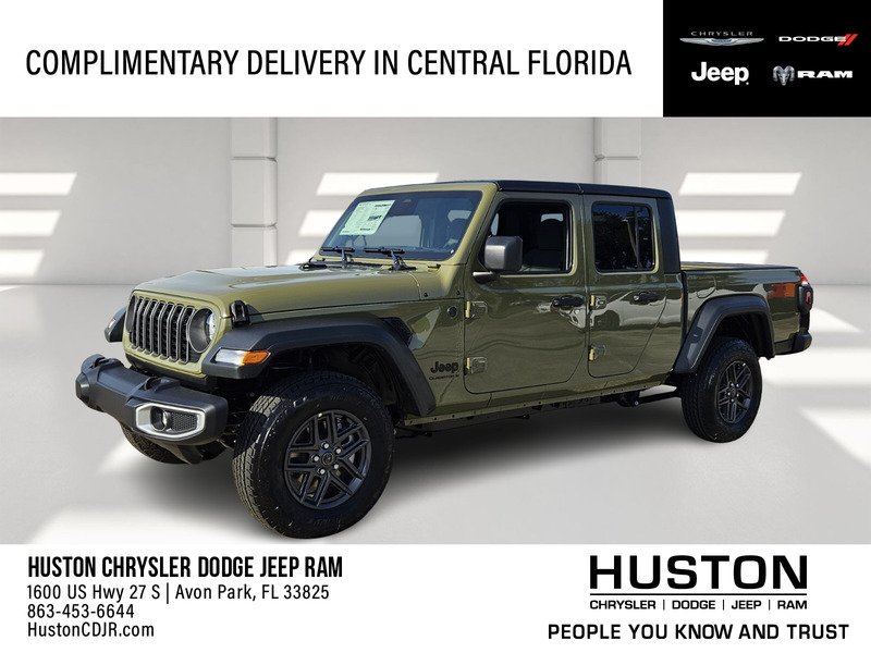 New 2026 Jeep Gladiator SPORT S 4X4 Crew Cab in Avon Park #154337 ...