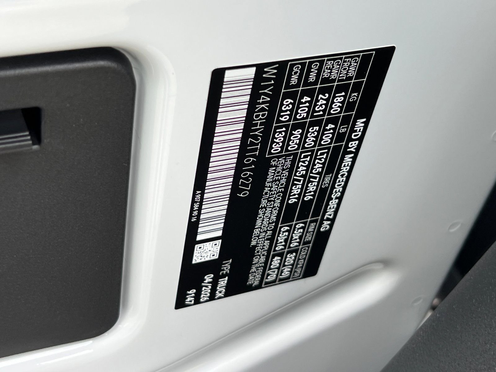 New 2026 Mercedes-Benz Sprinter 2500 3D Cargo Van in Fairfield #CV26056 ...