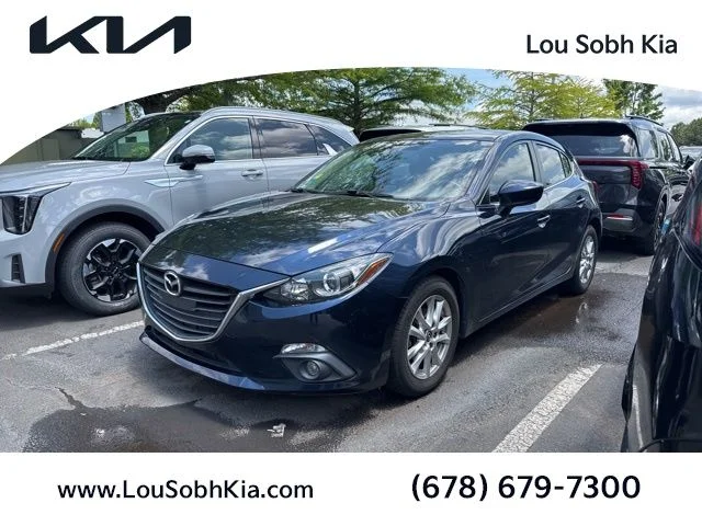 Pre-Owned 2015 Mazda Mazda3 i Grand Touring ONE OWNER CLEAN CARFAX!! 4D ...