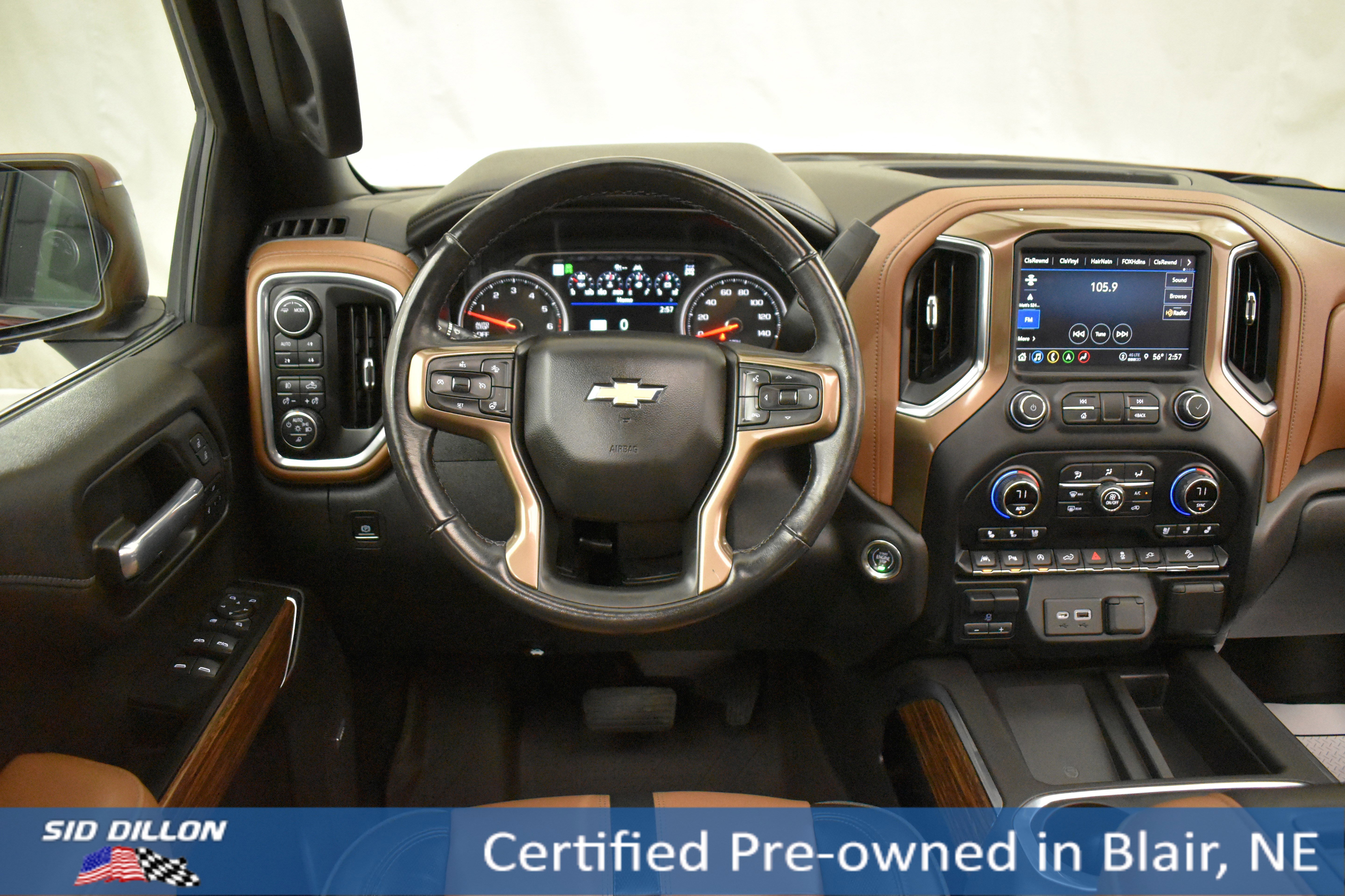 Certified Pre-Owned 2021 Chevrolet Silverado 1500 High Country Crew Cab ...