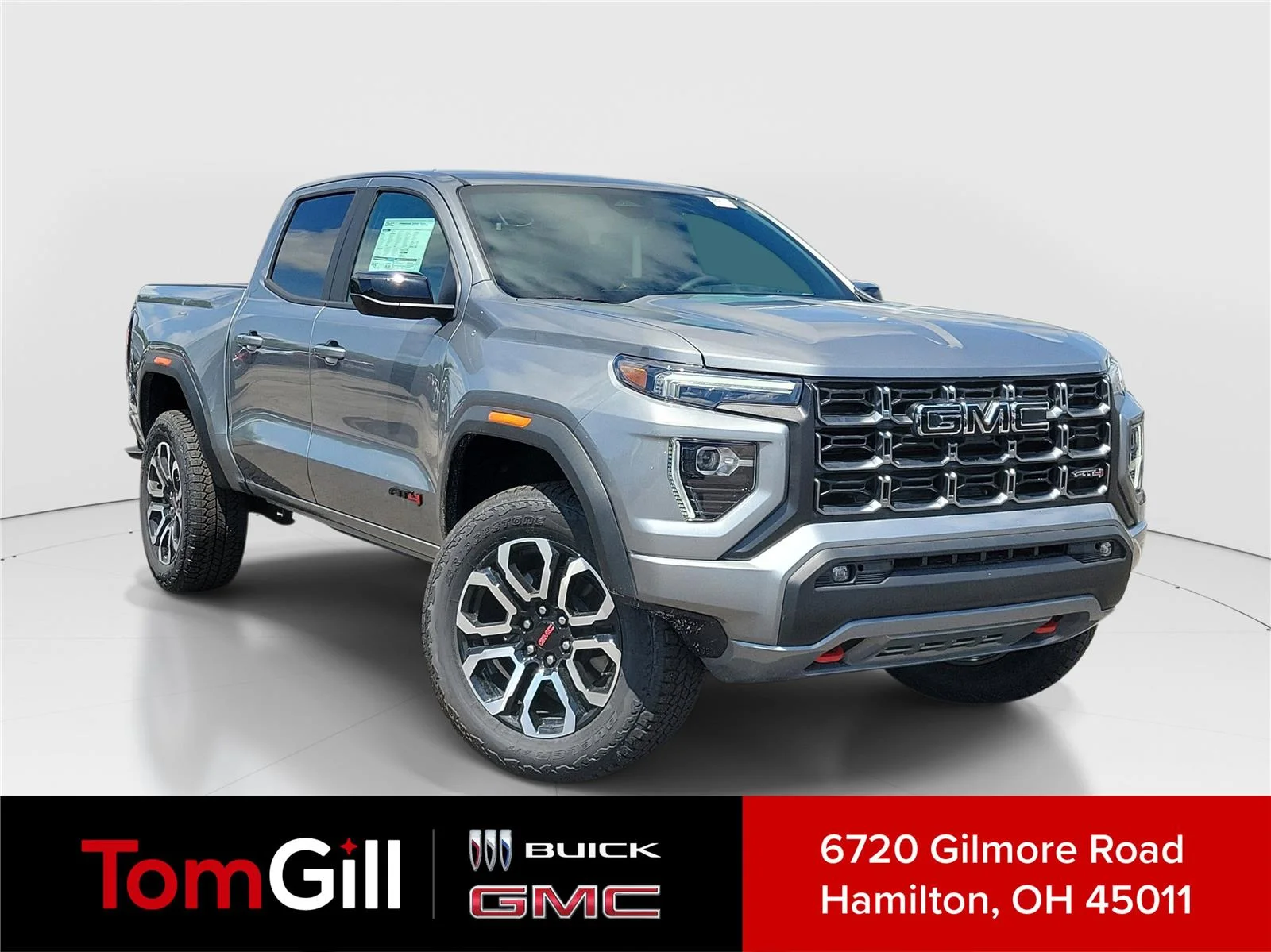 New 2026 GMC Canyon AT4 Crew Cab in Hamilton #S6272 | Tom Gill Buick GMC