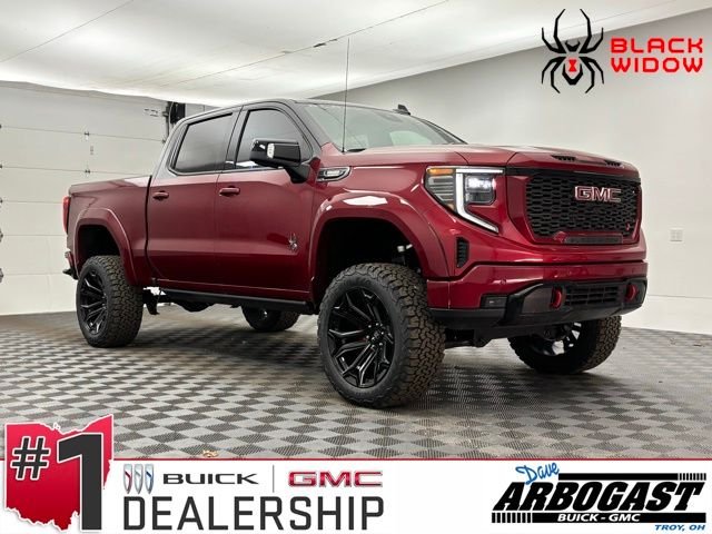 New 2025 GMC Sierra 1500 AT4 Fox Factory Black Widow Lifted Truck 4D ...