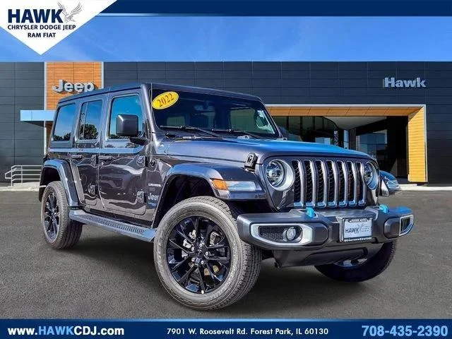 Certified Pre-Owned 2022 Jeep Wrangler 4xe Unlimited Sahara Sport ...