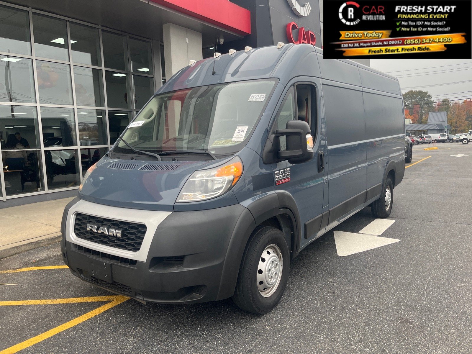 Pre-Owned 2021 Ram ProMaster 3500 High Roof EXT Minivan/Van in Maple ...
