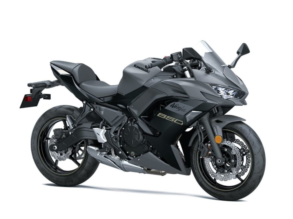 Pre-Owned 2024 Kawasaki Ninja 650 Metallic Matte Dark GrayMetallic ...