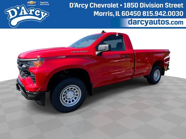 New 2025 Chevrolet Silverado 1500 WT Regular Cab in Morris #C4617 | D ...