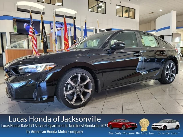 New 2026 Honda Civic Hatchback Hybrid Sport Touring Cvt Hatchback In