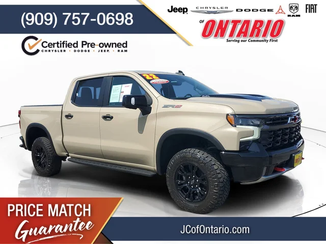 Certified Pre-Owned 2022 Chevrolet Silverado 1500 ZR2 4D Crew Cab in ...
