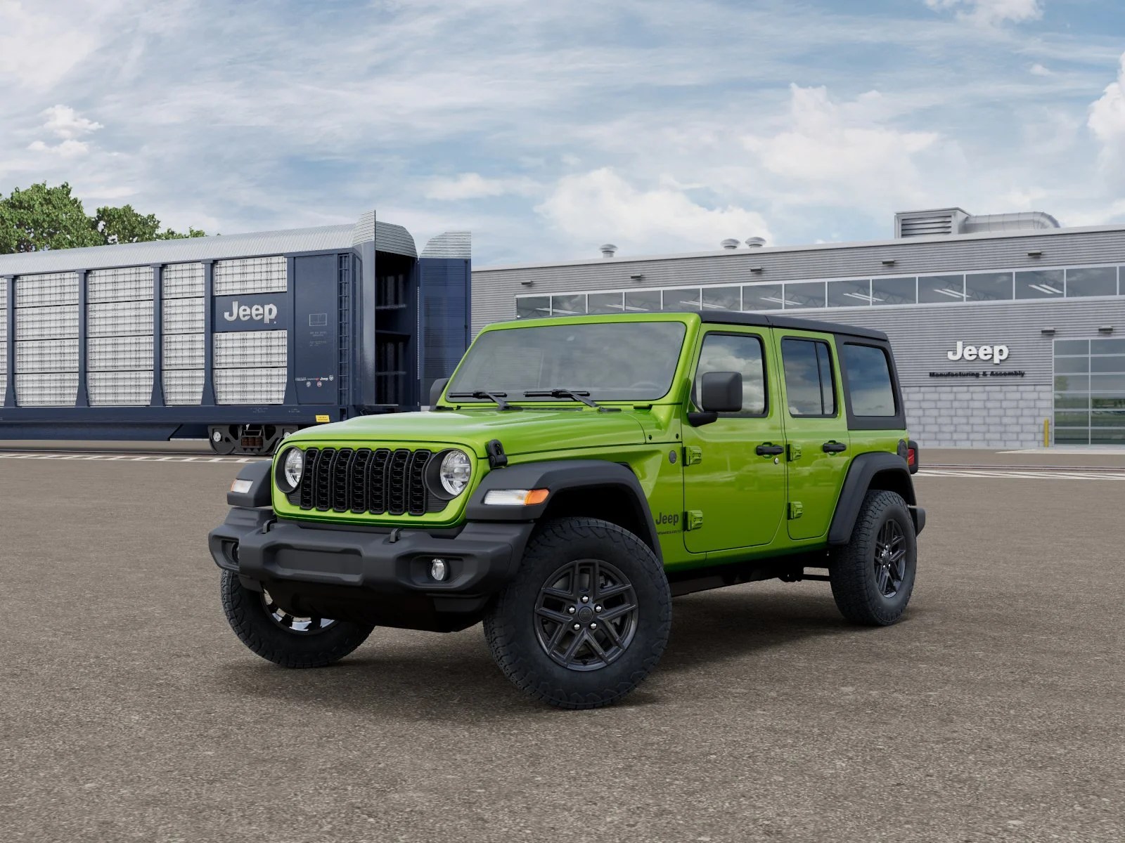 New 2026 Jeep Wrangler Sport S 4-door in Miami