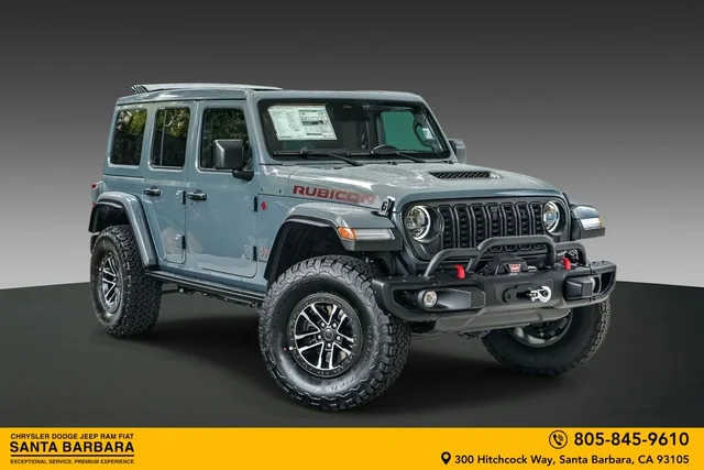 New 2026 Jeep Wrangler Rubicon X 4-door in Santa Barbara #J2595 | Santa ...
