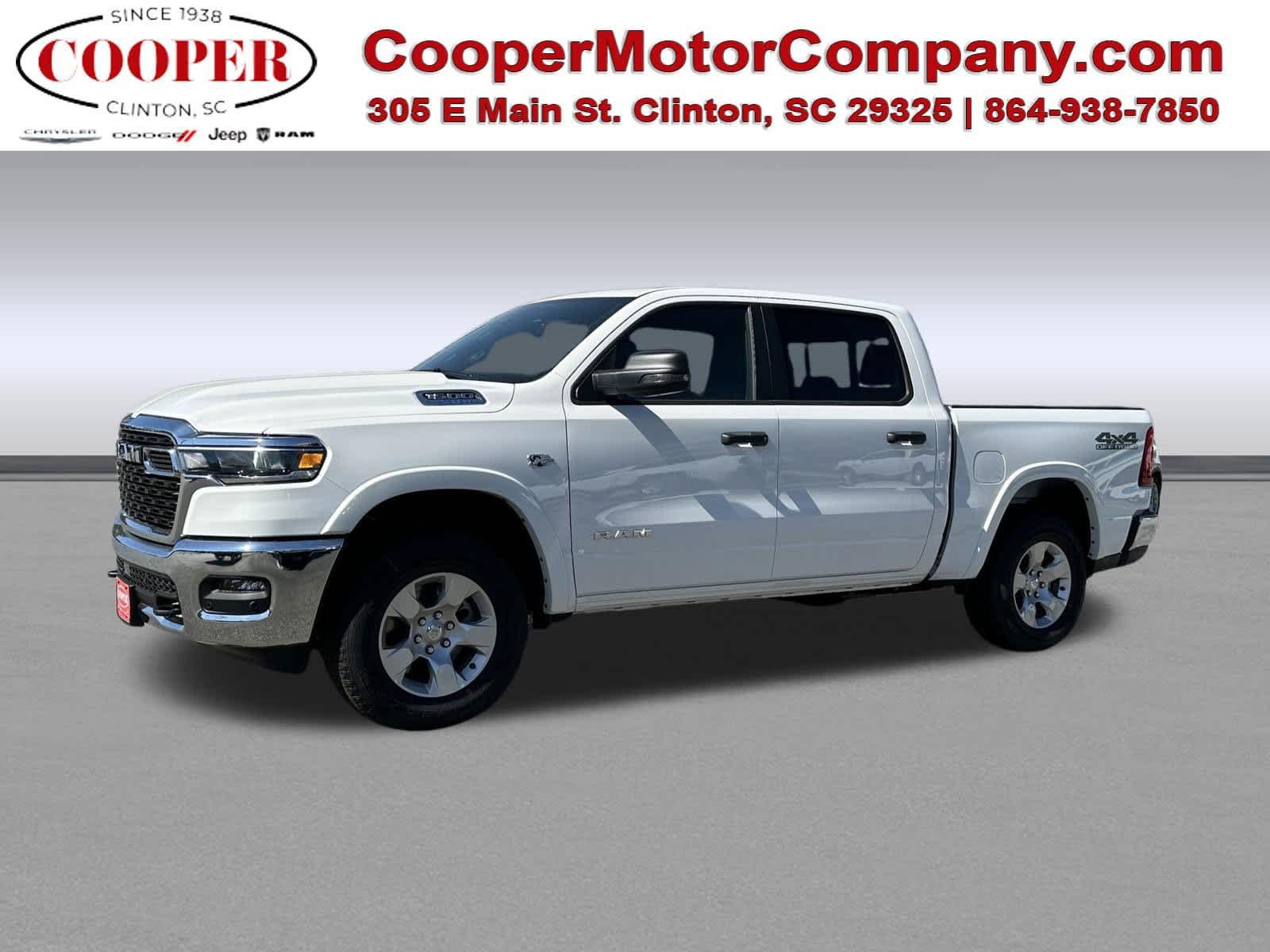 New 2026 RAM 1500 Big Horn Crew Cab in Clinton #323289 | Cooper Motor ...