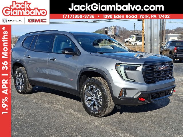 New 2026 GMC Acadia AT4 SUV in York #747610 | Jack Giambalvo Buick GMC