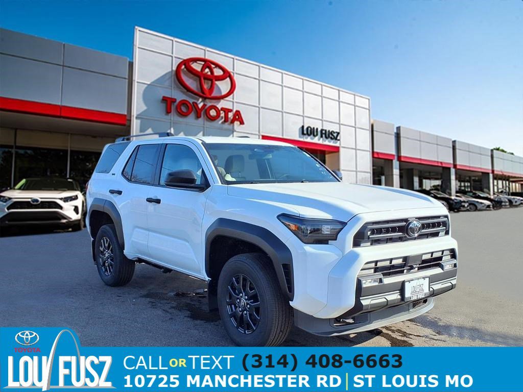 New 2026 Toyota 4Runner SR5 4WD SR5 in Kirkwood #T260692 | Lou Fusz Toyota