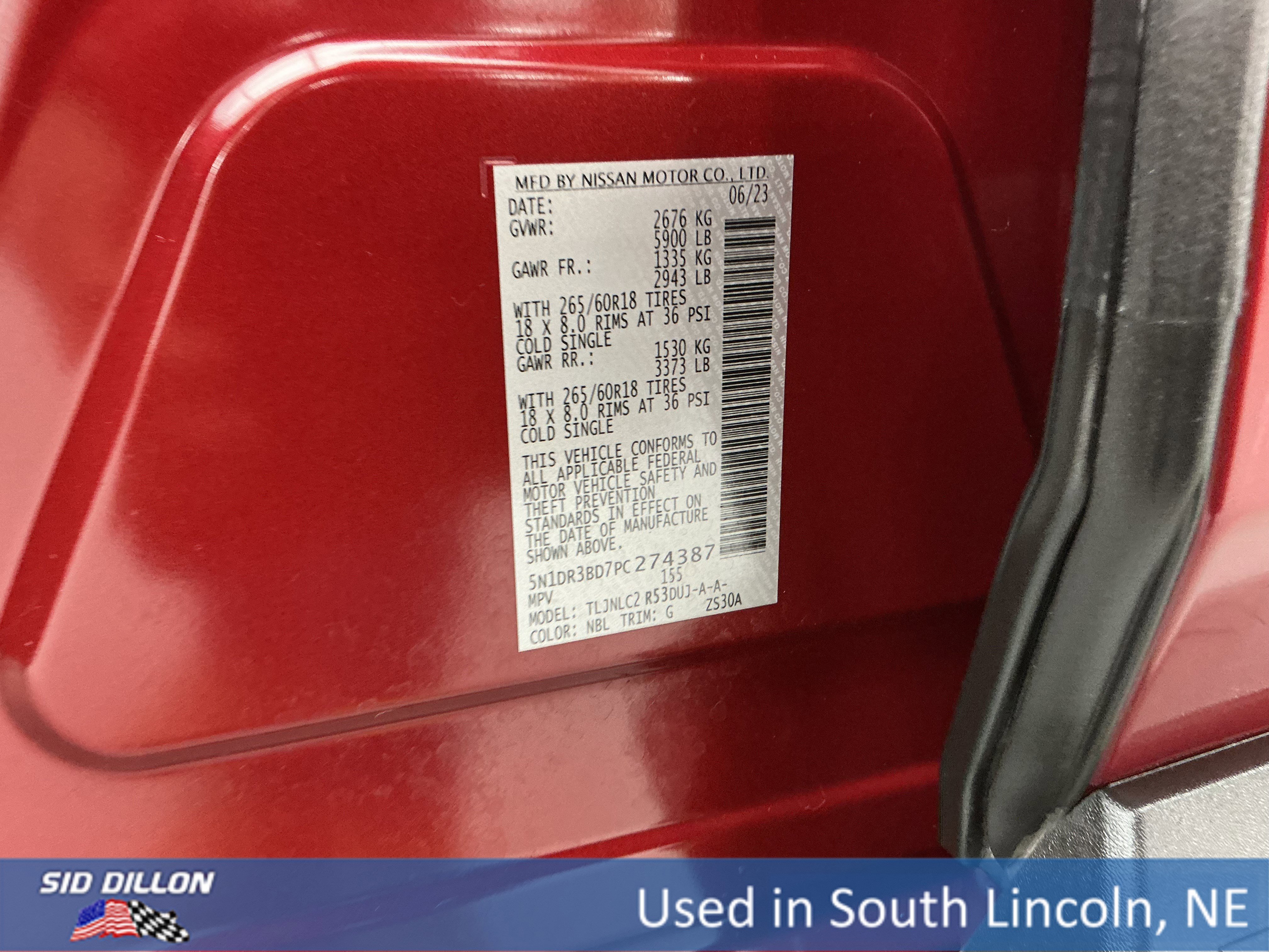 Pre-Owned 2023 Nissan Pathfinder Rock Creek SUV in #4N26442A | Sid Dillon