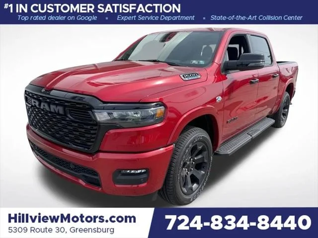 New 2026 RAM 1500 BIG HORN Crew Cab in Greensburg #D7616 | Hillview Motors