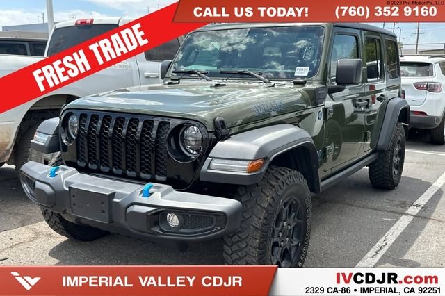 Pre-Owned 2023 Jeep Wrangler Willys 4xe 4D Sport Utility in Imperial # ...