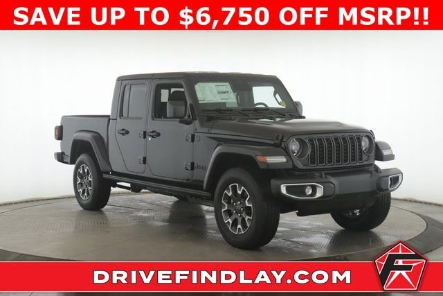 New 2026 Jeep Gladiator Sahara Crew Cab in Findlay #N26107 | Findlay ...