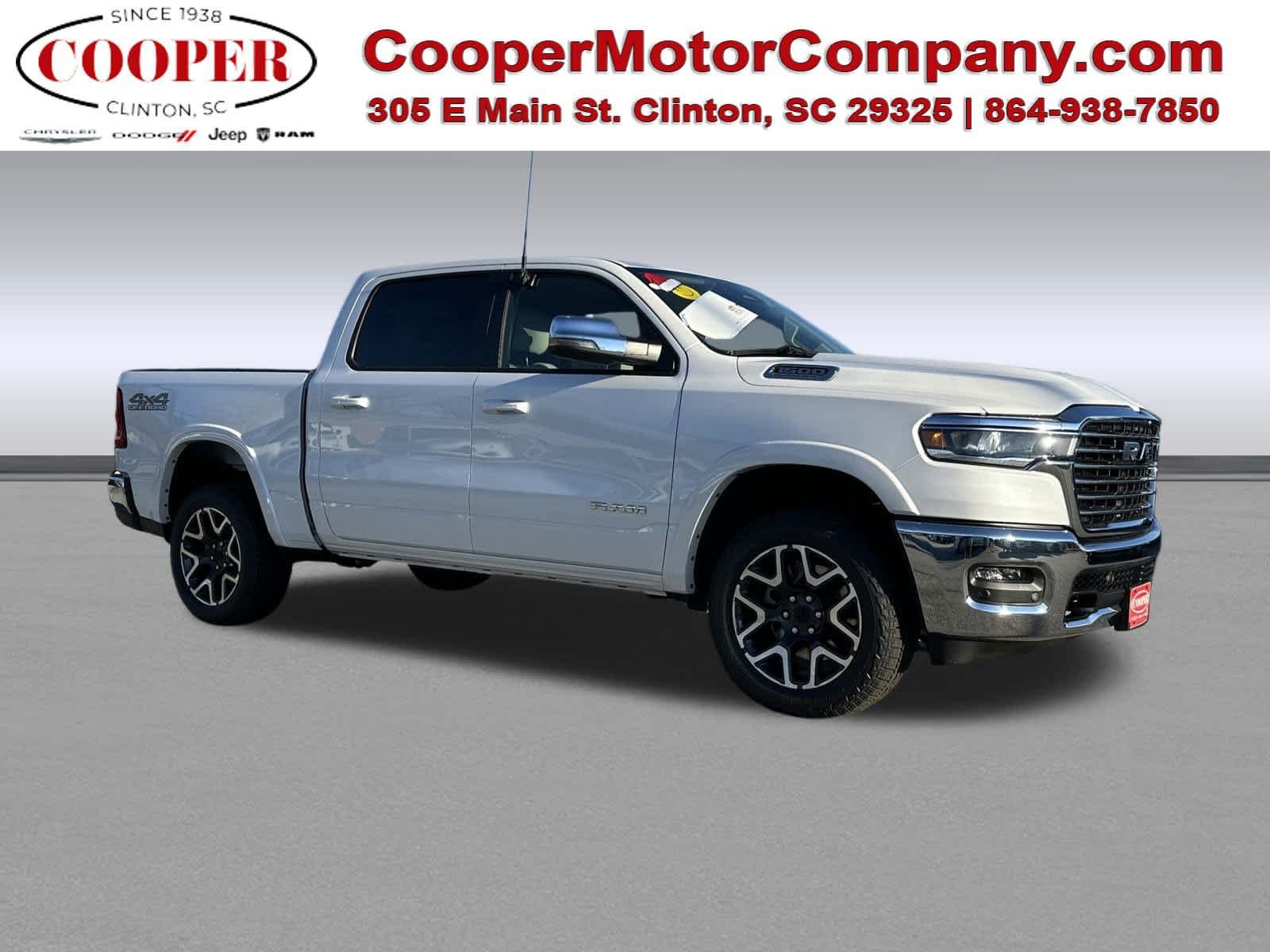 New 2026 RAM 1500 Laramie Crew Cab in Clinton #239554 | Cooper Motor ...