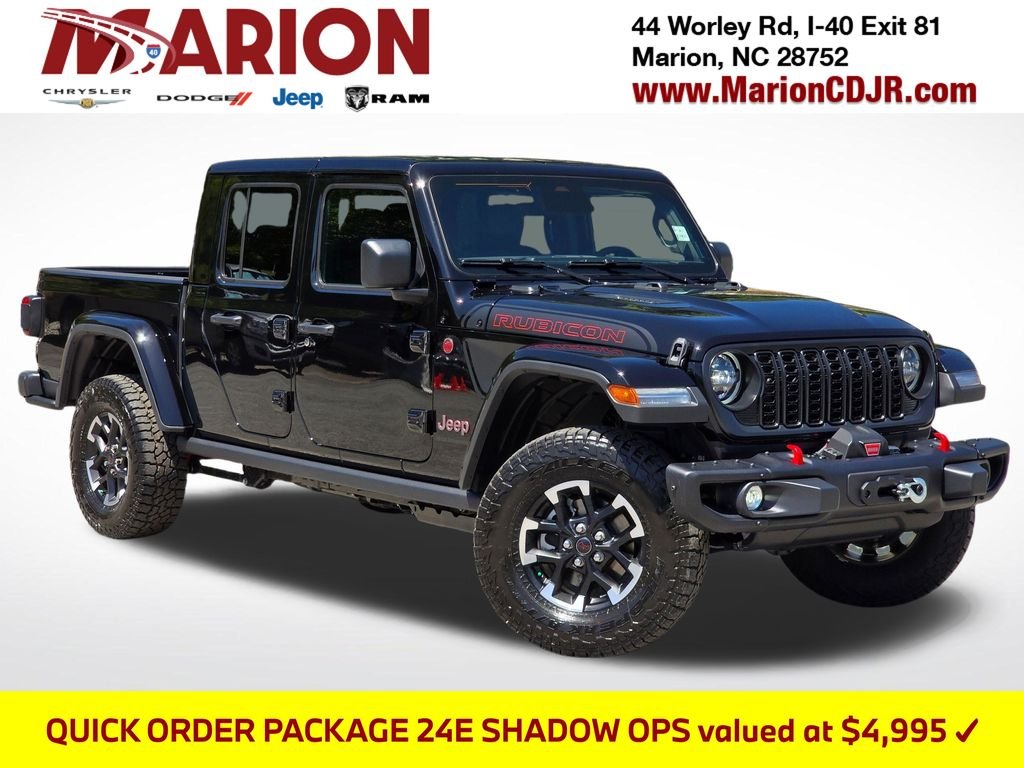 New 2026 Jeep Gladiator Shadow Ops Crew Cab in Marion #J178976 | Marion ...