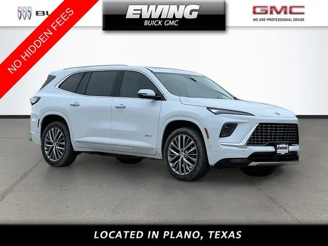 New 2026 Buick Enclave Avenir SUV in Plano #TJ307196 | Ewing Buick GMC