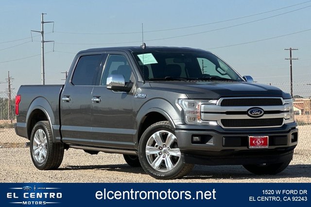 Pre-Owned 2020 Ford F-150 Platinum 4 Door Crew Cab Truck in El Centro ...