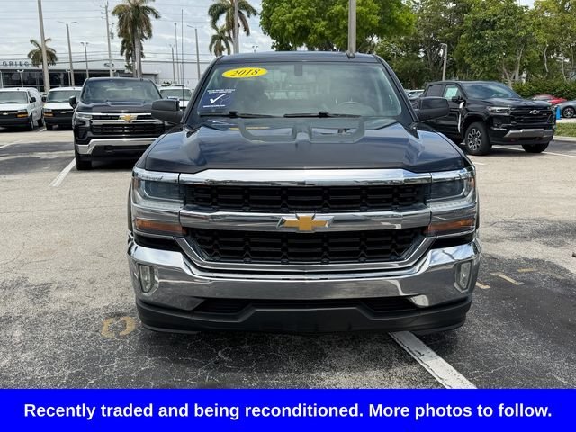 Pre-Owned 2018 Chevrolet Silverado 1500 LT 4D Crew Cab in Delray Beach ...