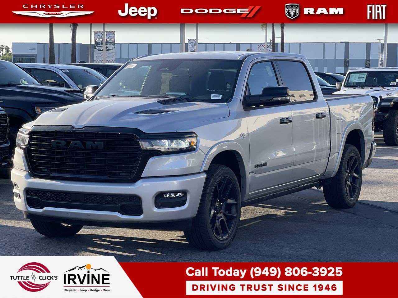 New 2026 RAM 1500 Laramie Crew Cab in Irvine #J304212 | Tuttle-Click ...